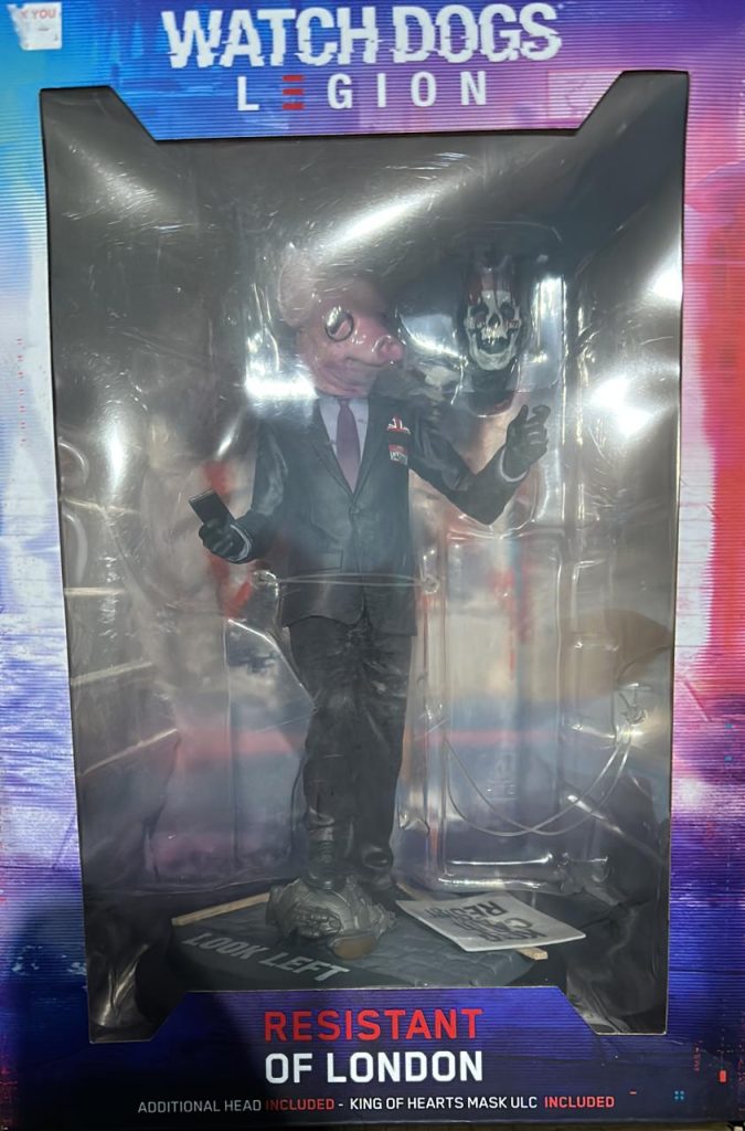Watch Dogs : Legion : Resistant Of London ORIGINAL FIGURE WITH BOX ...
